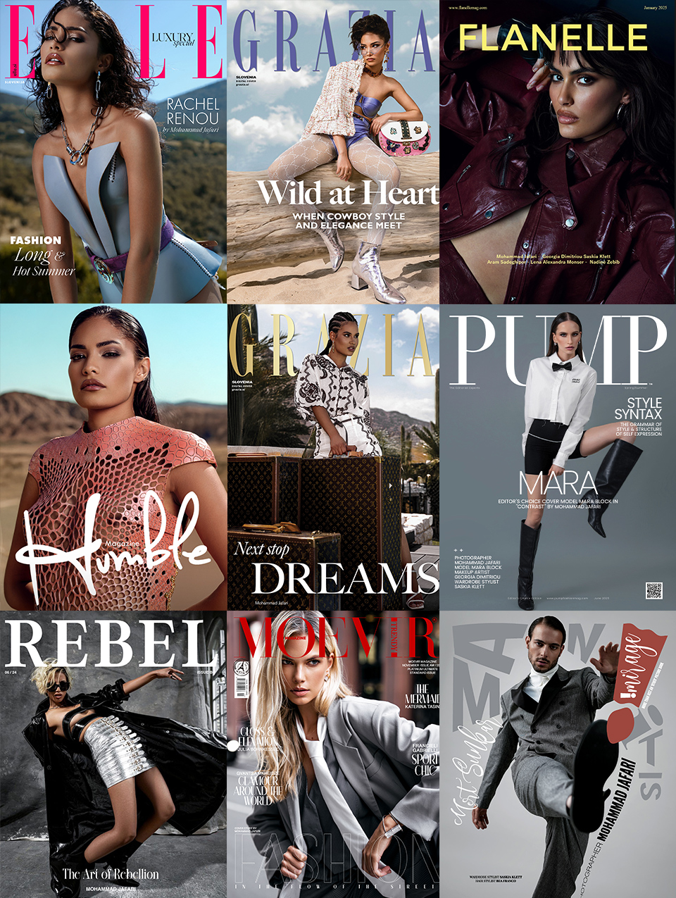 Kostenlose Sedcard-Vorlage | Gratis bearbeiten & downloaden